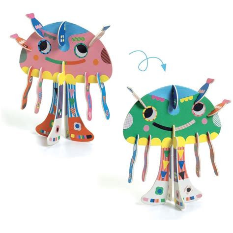 Assemblage Volume 3 Animaux 3d Djeco