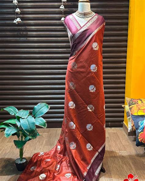 Banarasi Raw Mango Sarees Divisha Collections