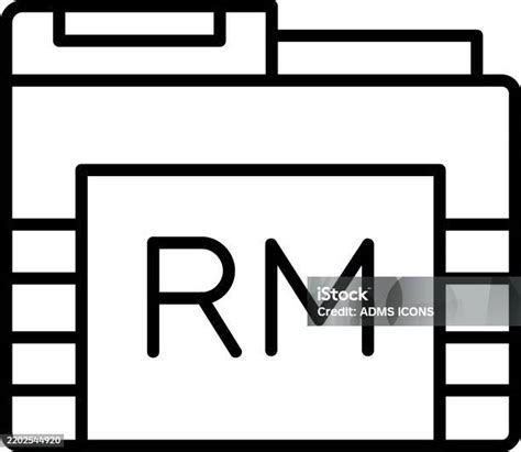 Rm Folder Icon Stock Illustration Download Image Now Horizontal Illustration No People