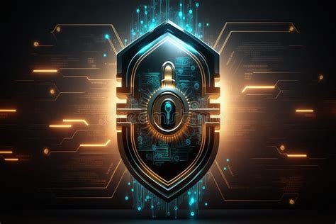 Internet Technology Concept Ensuring Data Protection Cyber Security And Privacy As Crucial