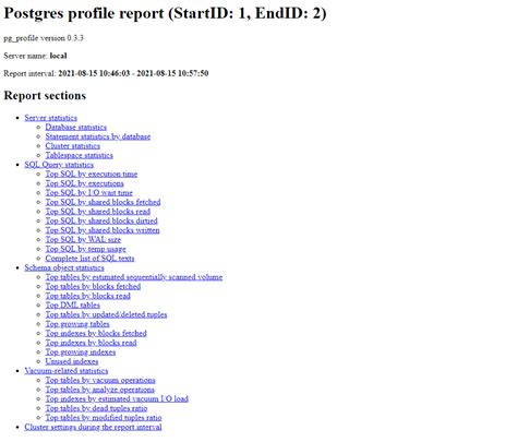 Postgresql Làm Sao để Xem Hiệu Năng Trong Quá Khứ Của Câu Lệnh Đào