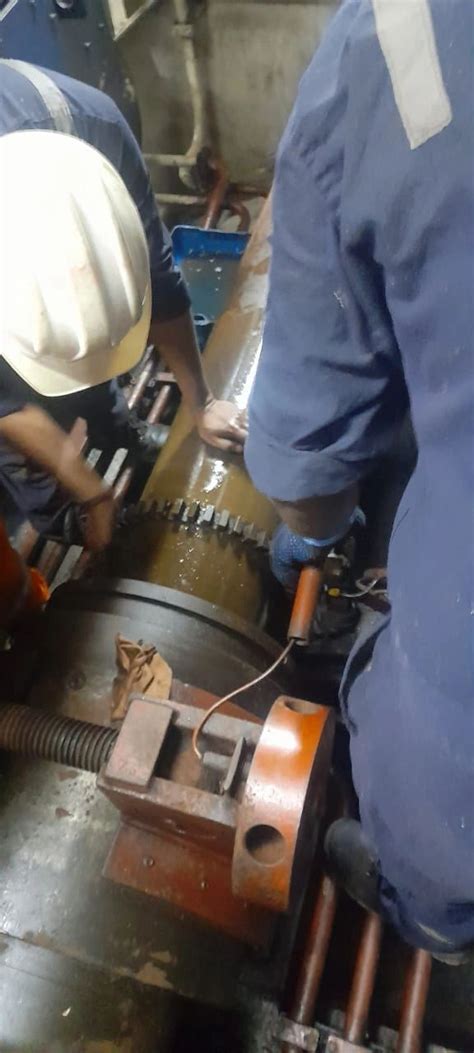 Saud Kasu On Linkedin 2 × Lips Cpp Propulsion Overhauling At Hsl Dry Dock Under Supervision In