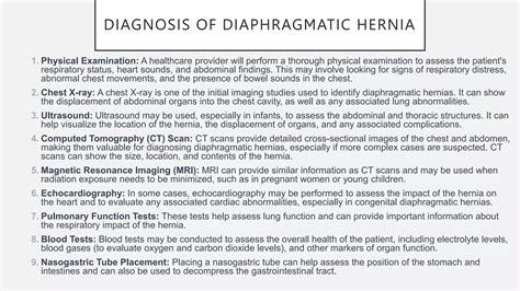 Diaphragmatic Hernia Repairpptx