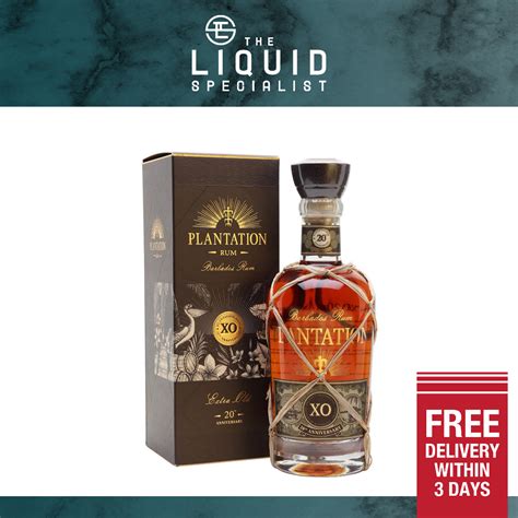 Plantation XO Barbados 20th Anniversary - 70cl | Shopee Singapore