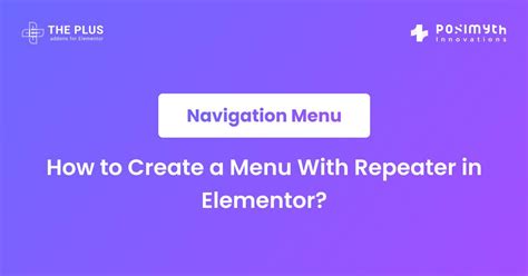 How To Create A Menu With Repeater In Elementor The Plus Addons For