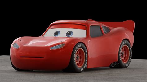 Lightning Mcqueen 3d Model R Blender