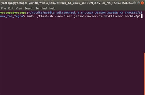 Jetpack 46 Installation Root File System Transfer And Opencv Install