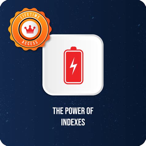 the power of indexes sql server training sql server video courses sql server learning kits