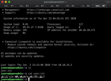 OpenAdmin HackTheBox 喵喵喵喵 愚かな人間