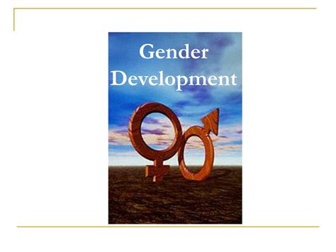 PPT Gender Development PowerPoint Presentation Free Download ID
