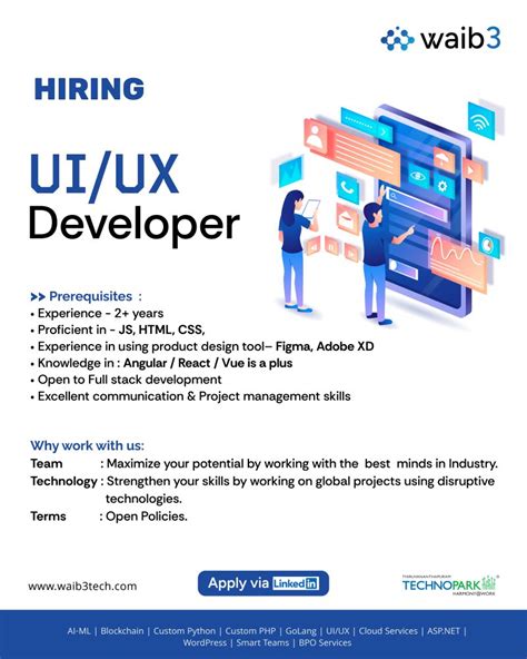 Waib3 Technologies Pvt Ltd On Linkedin Uiuxdeveloper Html Designing