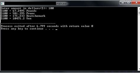 c currency converter c programming and solutions