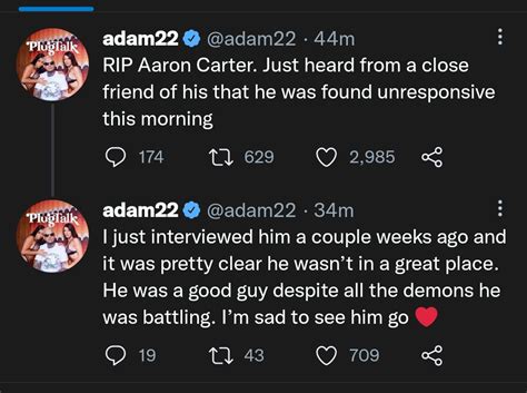 Rip Aaron Carter Rnojumper