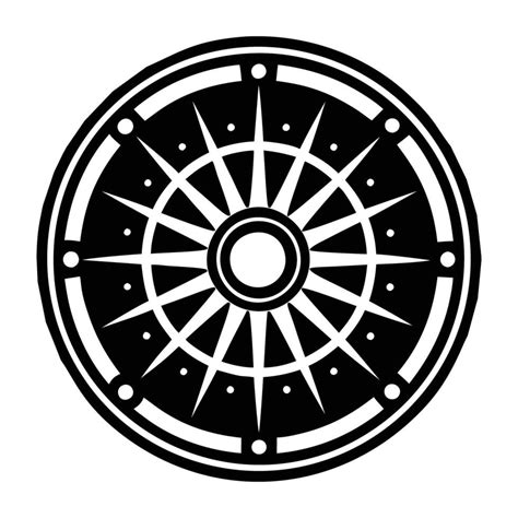 A Glyph Style Icon Of The Magical Tattoo 53582809 Vector Art At Vecteezy