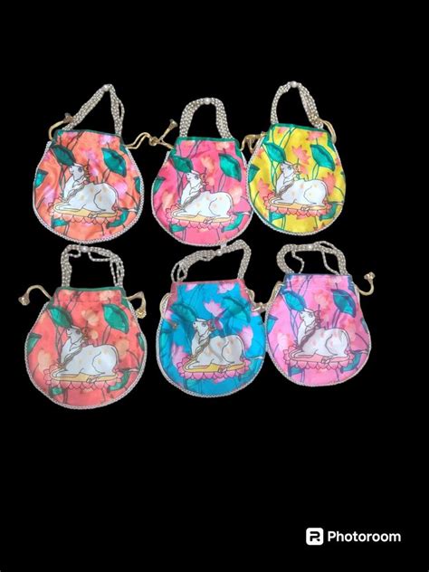 Handled Assorted Pichwai Potli At ₹ 75 Piece In Hyderabad Id 2853991301488