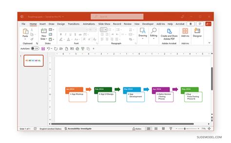 How To Create A Roadmap In PowerPoint