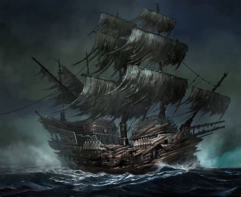 Pirate Ghost Ship Paintings
