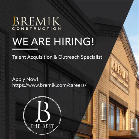 Bremik Construction On Linkedin Looking To Pursue A Career With A Firm Dedicated To Bringing