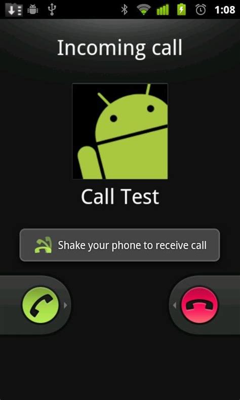 Answer Android Calls With A Shake