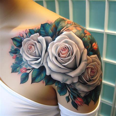 White Rose Flower Your Own Tattoo Design Custom Designs Crafted For