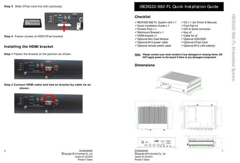 AXIOMTEK TBOX322 882 FL QUICK INSTALLATION MANUAL Pdf Download ManualsLib