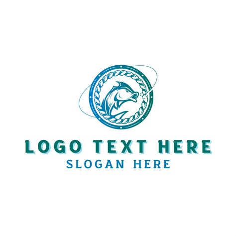 Marine Fish Bait Logo Brandcrowd Logo Maker