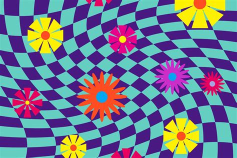 Psychedelic Geometric Pattern Graphic By Arts And Patterns · Creative Fabrica