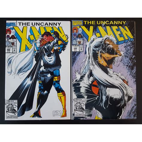 Uncanny X Men 289 And 290 1992 1st Series Set Of 2 By Whilce