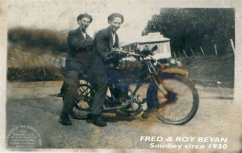 Fred And Roy Bevan Of Soudley Gloucestershire