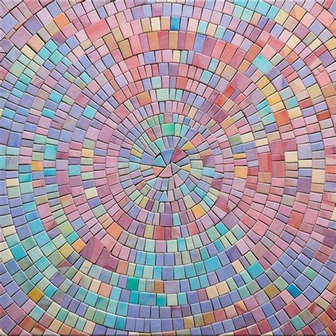 Premium Ai Image Arafed Image Of A Colorful Mosaic Tile Pattern On A Wall Generative Ai