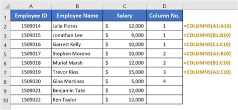 How To Count Columns In Excel For Vlookup 2 Ways Excelgraduate