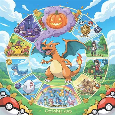 Próximos Eventos En Pokémon Go Calendario De Octubre De 2025