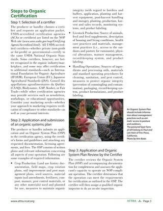 Organic Certification Process Pdf
