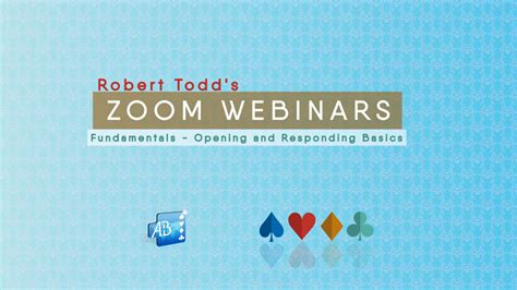 Fundamentals Opening And Responding Basics — Adventures In Bridge Home Page