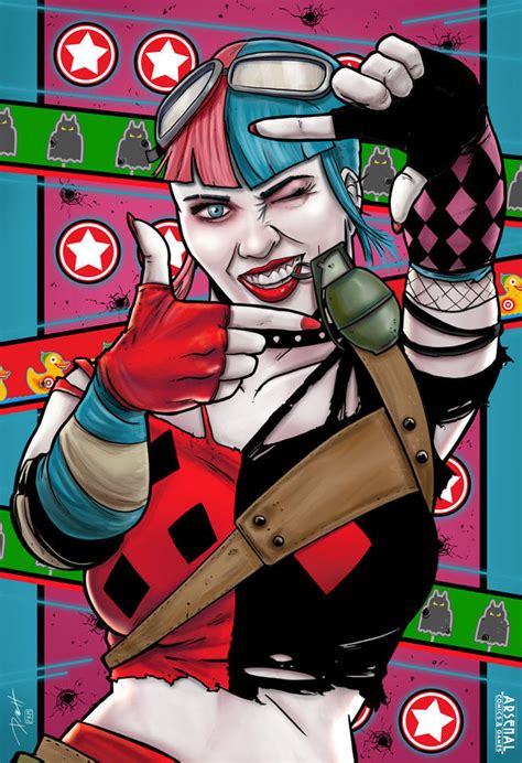 Harley Quinn Dc Comics By Paulromanmartinez On Deviantart