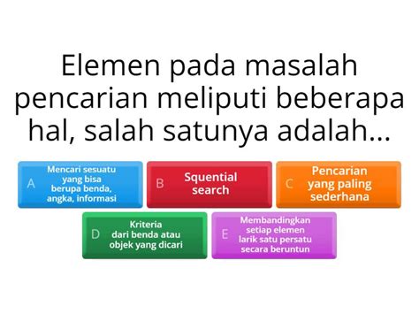 Strategi Algoritmik Dan Penerapannya Quiz
