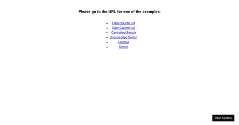 Date Counter V Codesandbox