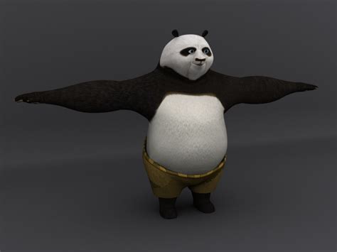 Kungfupandarise Kung Fu Panda Diffuse Textures