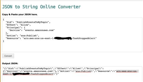 ecs setting up email notifications for stopped tasks keyva
