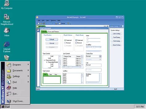 skin framework features tour codejock