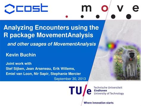 Ppt Analyzing Encounters Using The R Package Movementanalysis And