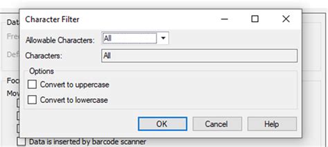 Character Filter For Form Textbox Seagull Support Portal