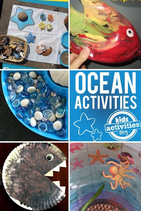 8 Fun Ocean Activities Under The Sea Crafts Craft Activities Sea Crafts
