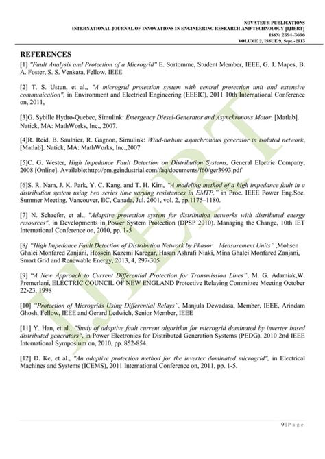 Protection Of Microgrid From High Impedance Fault Using Differential