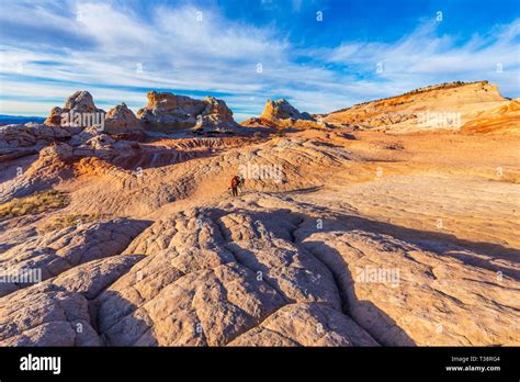 White Pocket In Vermillion Cliffs National Monument Arizona Usa Stock