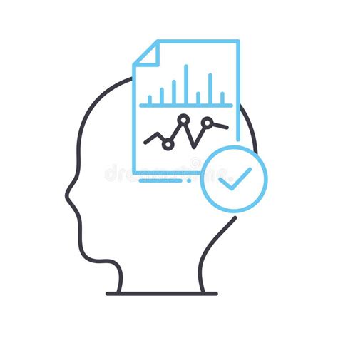 Project Management Strategy Line Icon Outline Symbol Vector Illustration Concept Sign Stock