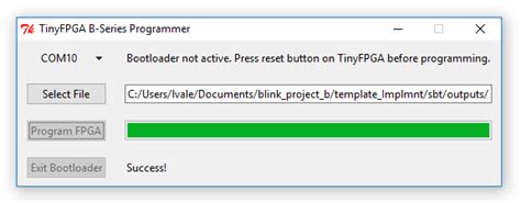 Tinyfpga B Series User Guide Tinyfpga