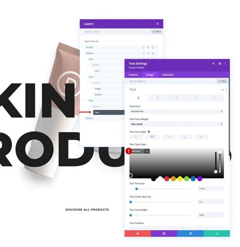 How To Blend Copy On Scroll With Divis Position Settings And Scroll Effects