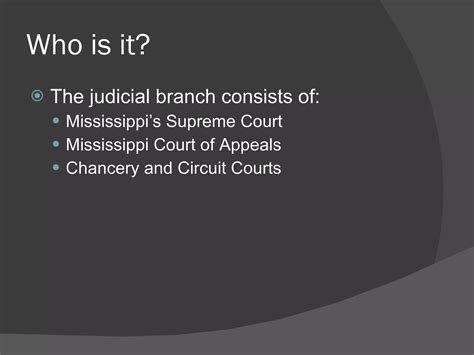 Judicial Branch Powerpoint Ppt