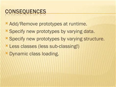 Prototype Design Pattern Ppt